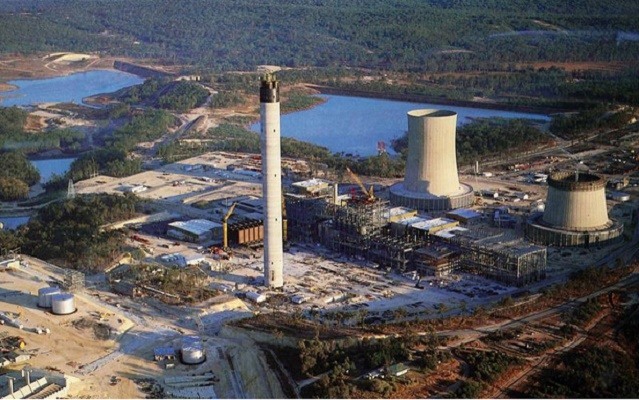 Chimney, Tarong, Australia - Bygging Uddemann