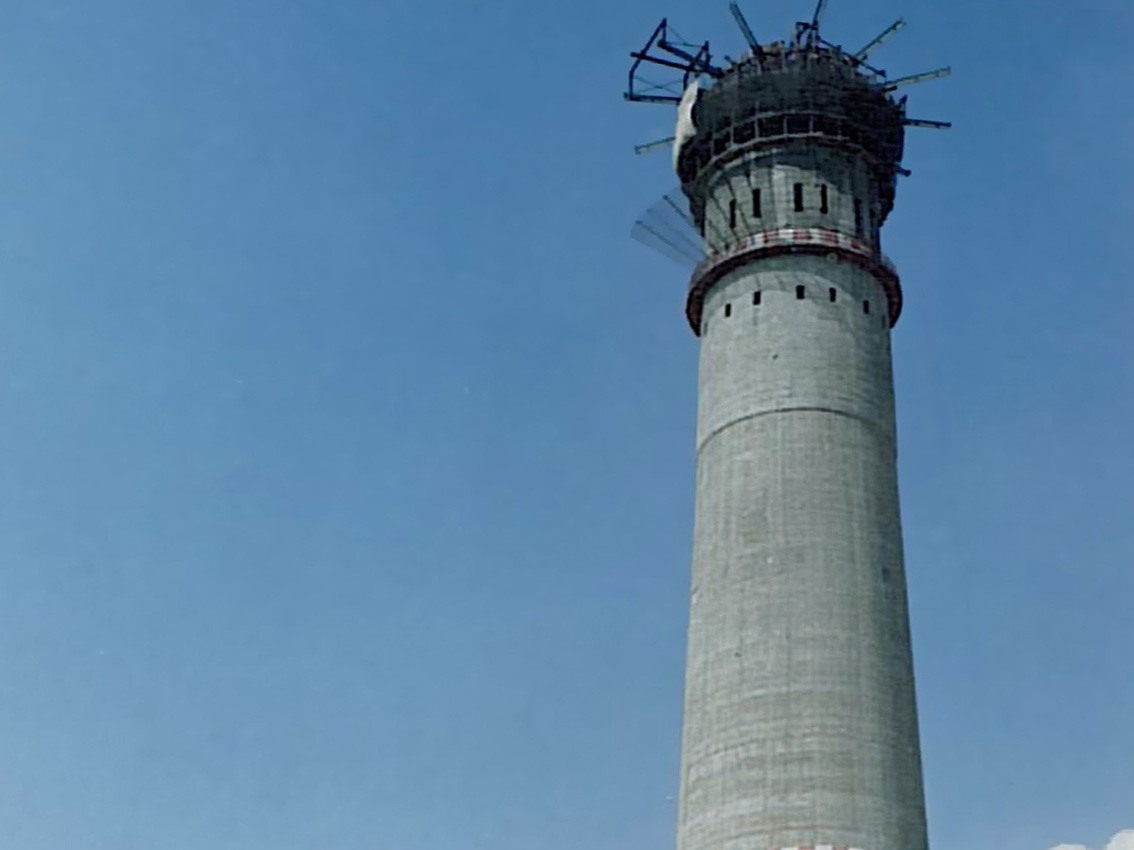 Chimney, Óbuda, Hungary - Bygging Uddemann